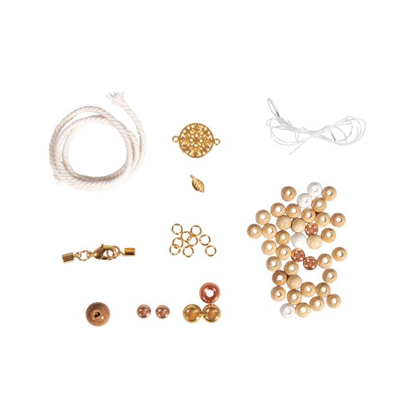 Set 2 bratari din lemn, FSC 100 % Dimensiuni - aproximativ 18 cm - eMAG.ro