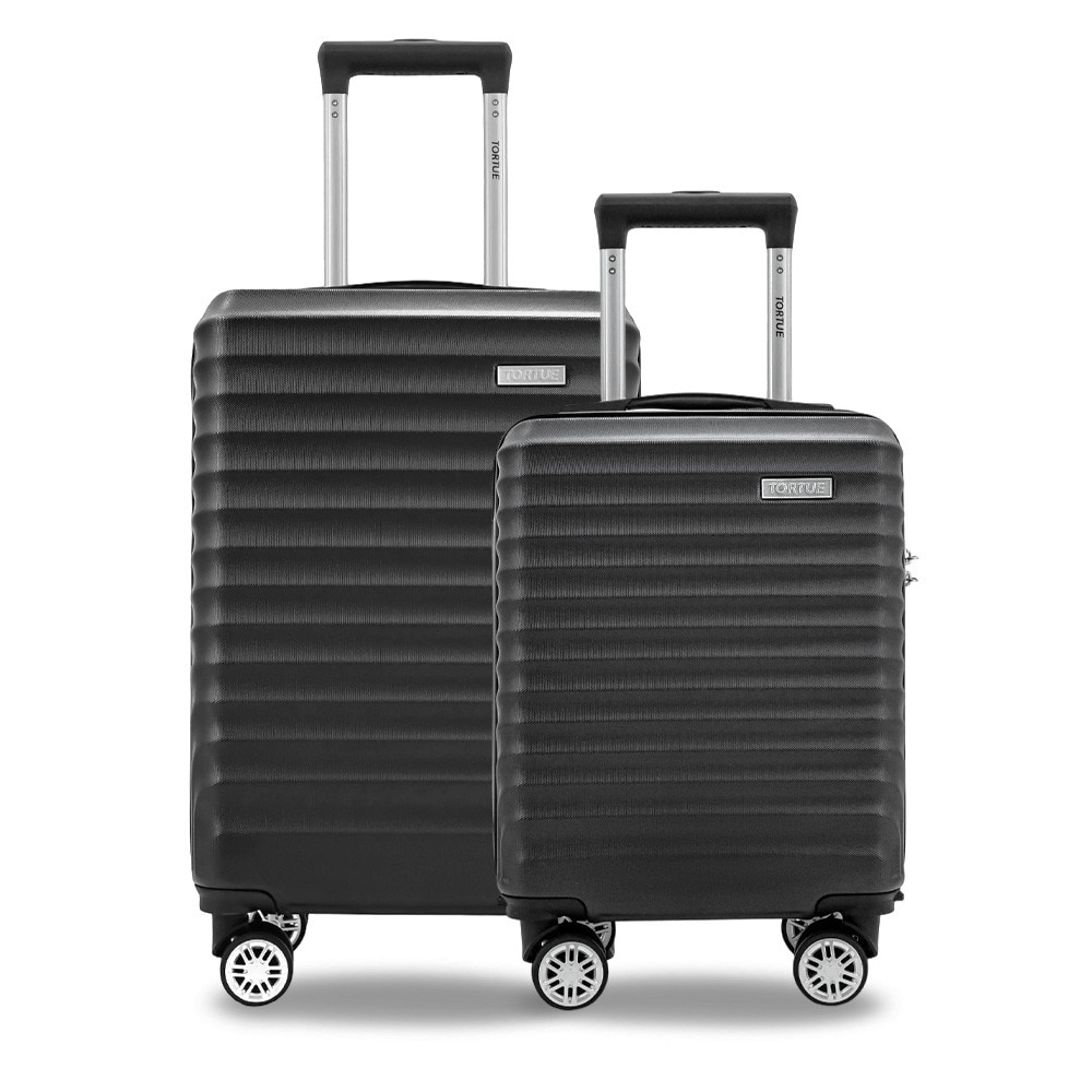 TORTUE Set 2 trolere cabina, 40x30x20 cm cu roti detasabile si 55x35x20 ...