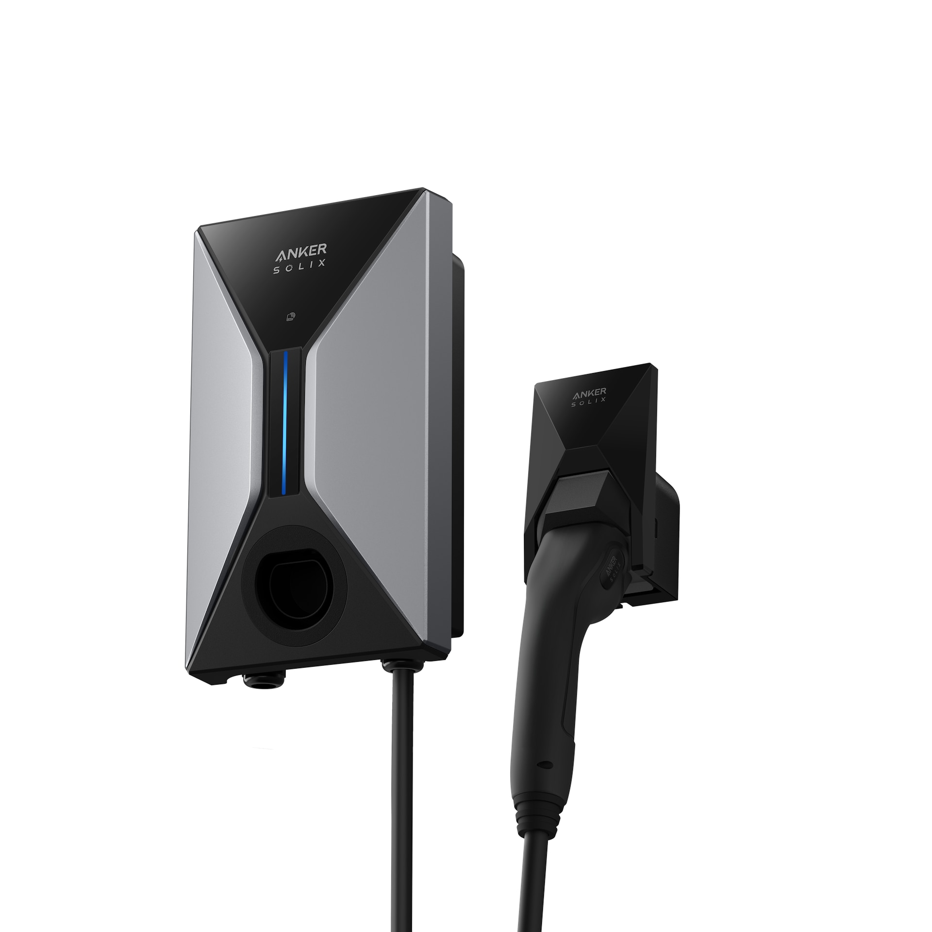 Statie incarcare auto electrice Anker SOLIX V1 Type 2, 22KW Smart EV ...