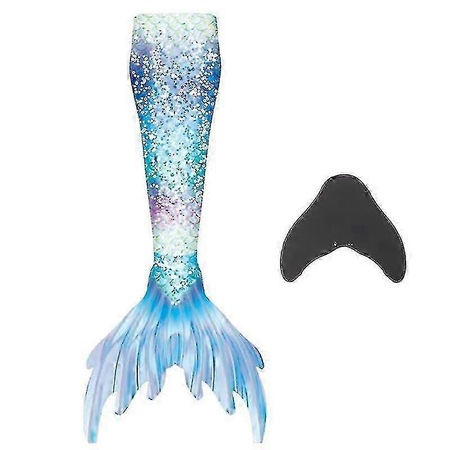 Coada de sirena pentru copii/adulti, Albastru - eMAG.ro