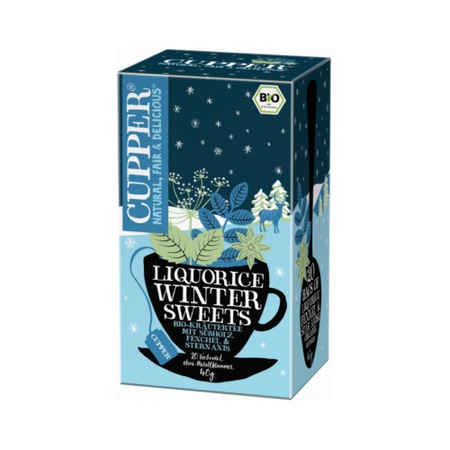 Ceai winter infuzie lemn dulce anason cupper, eco, 40g - eMAG.ro