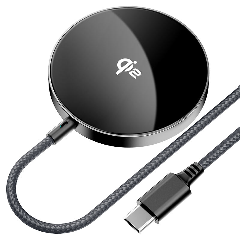 Incarcator Magnetic fara Fir Qi2, Type-C, 15W, 2.25A, 1.2m - Acefast ...