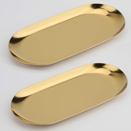 Tavi Servire, TERYJN, 17cm (7 toli) Set de 2 Tava Decorativa, 7x3.2x0.4 ...
