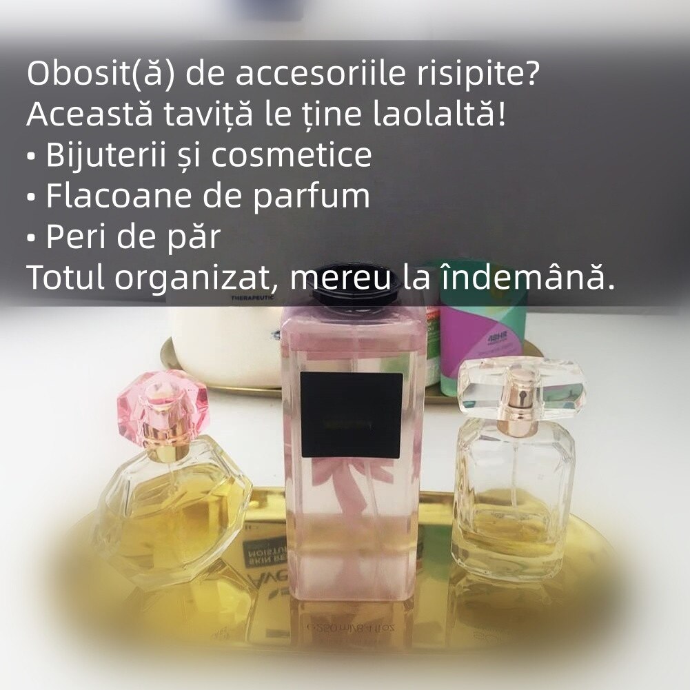 Tavi Servire, TERYJN, 17cm (7 toli) Set de 2 Tava Decorativa, 7x3.2x0.4 ...