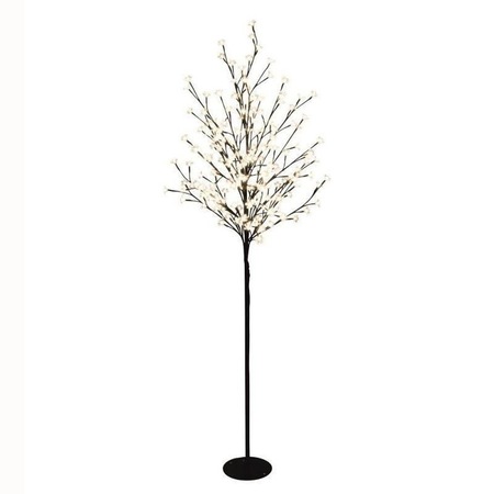 Pom luminos 2m, 320 LED-uri alb cald, exterior, cu flori de cires, Home ...