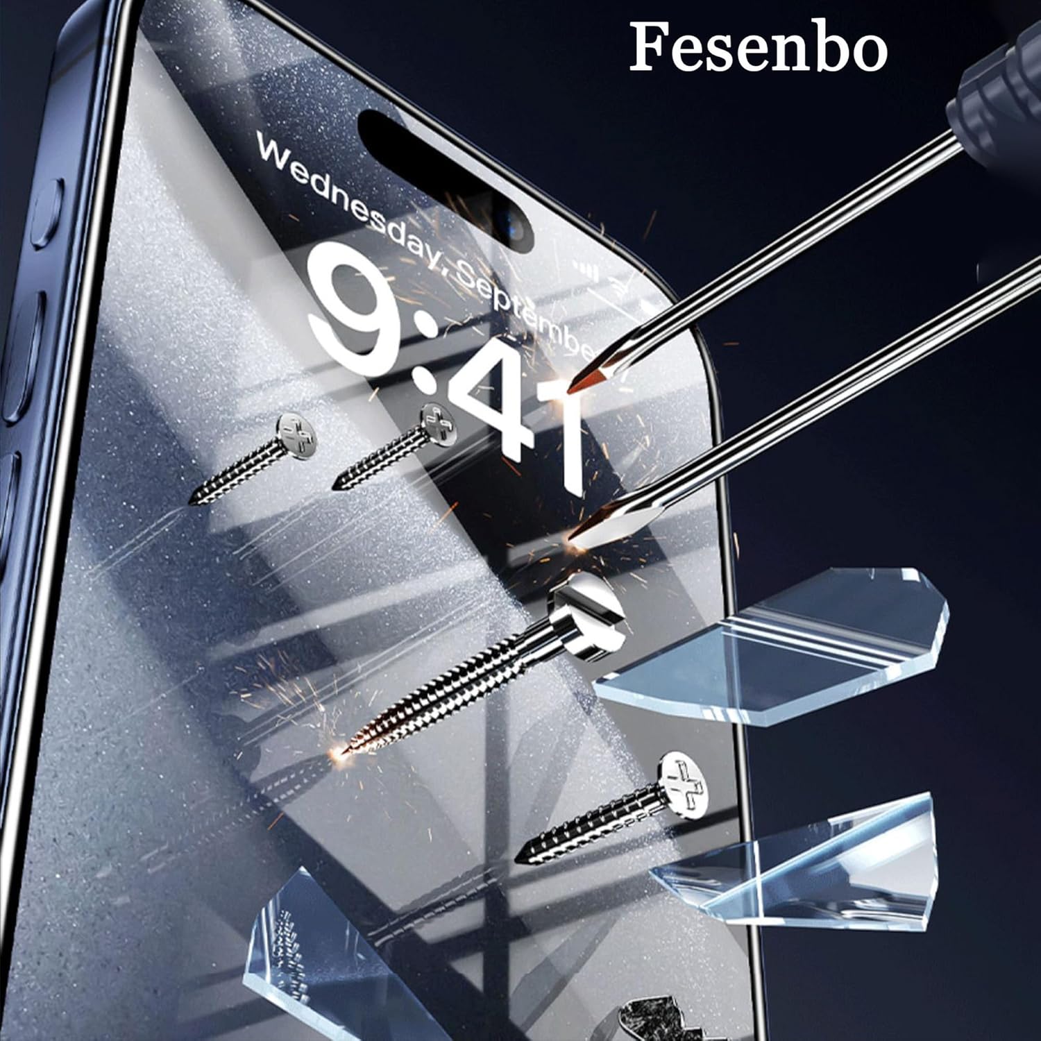 Set Folie Sticla Telefon, Cootway pentru iPhone 17 Pro Max, Full Cover ...