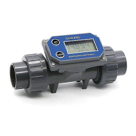 Debitmetru de apa, digital DN15-DN80, PVC, display LCD, 20-3000L/min ...