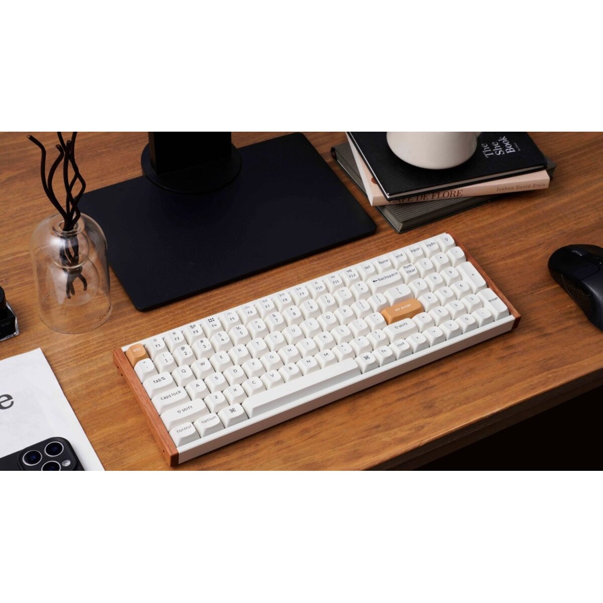 Tastatura gaming Keychron K4 HE Special Wood Edition RGB wireless ...