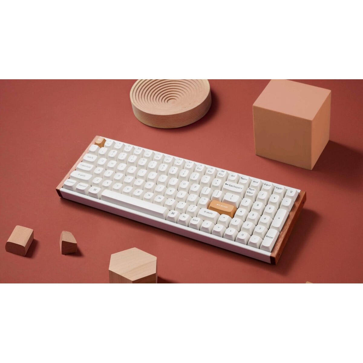 Tastatura gaming Keychron K4 HE Special Wood Edition RGB wireless ...