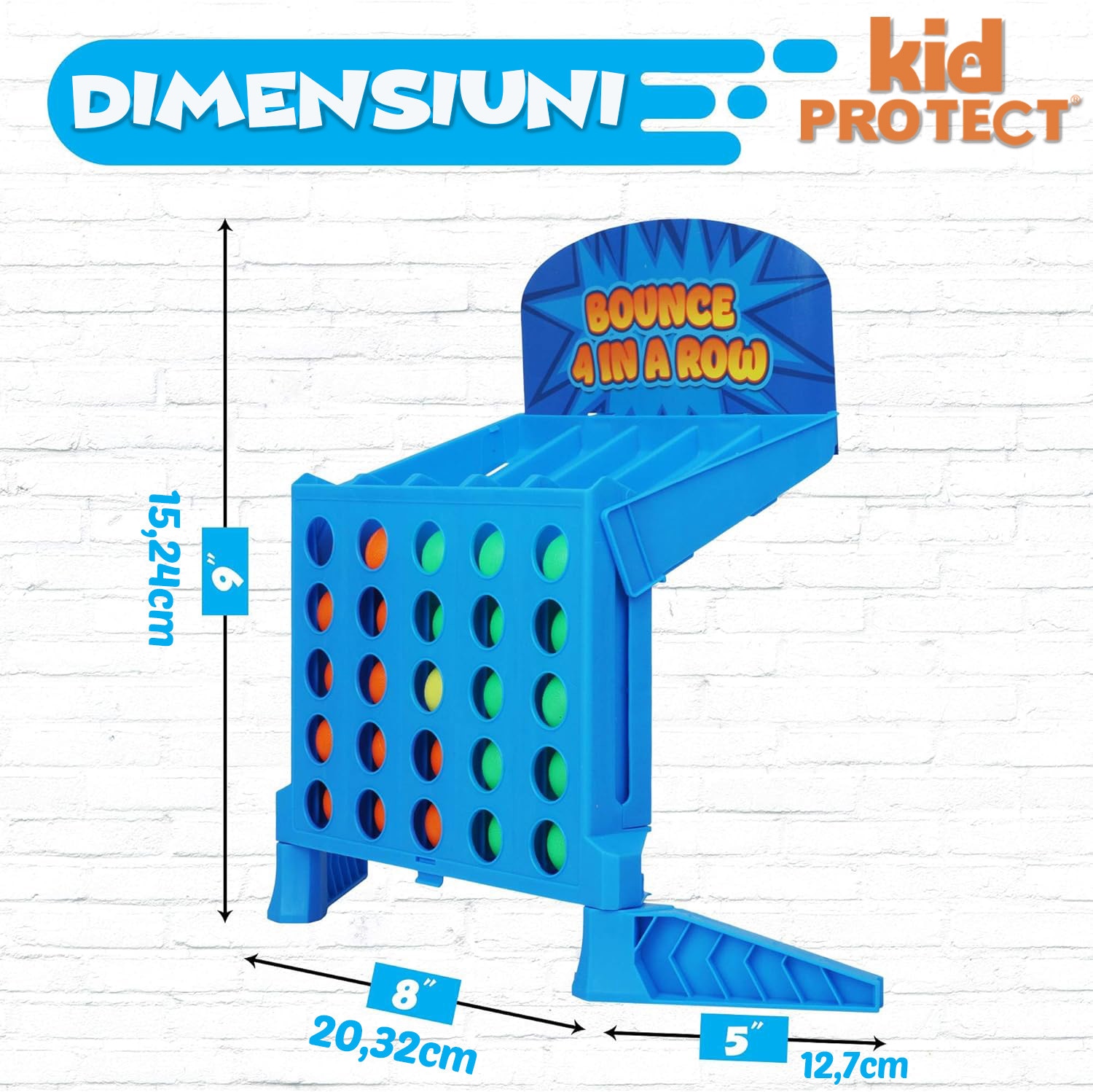 Joc de Societate de Masa KidProtect® Bouncy Aim, Interactiv, Dezvoltare Sociala, De Tras La ...