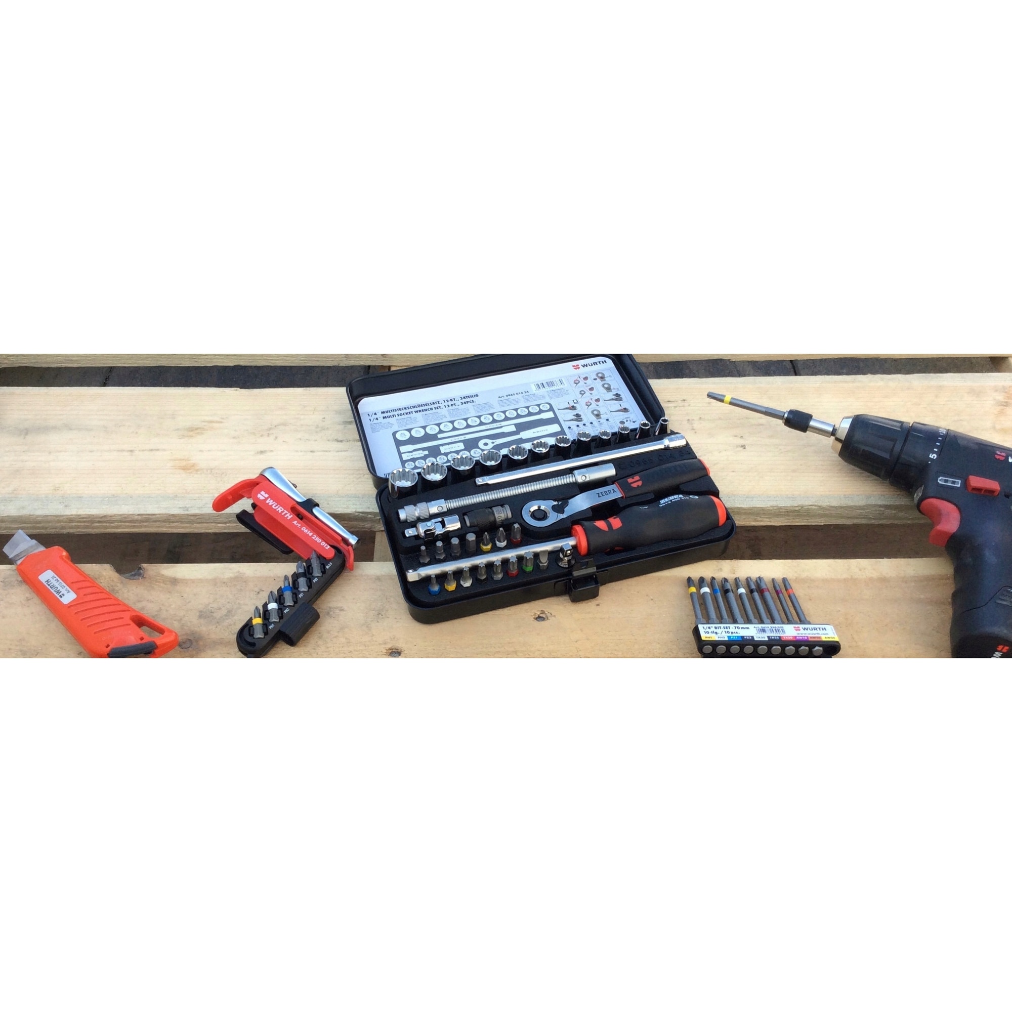 Cheie tubulara Wurth cu clichet 8mm MULTI - Versatile - eMAG.ro