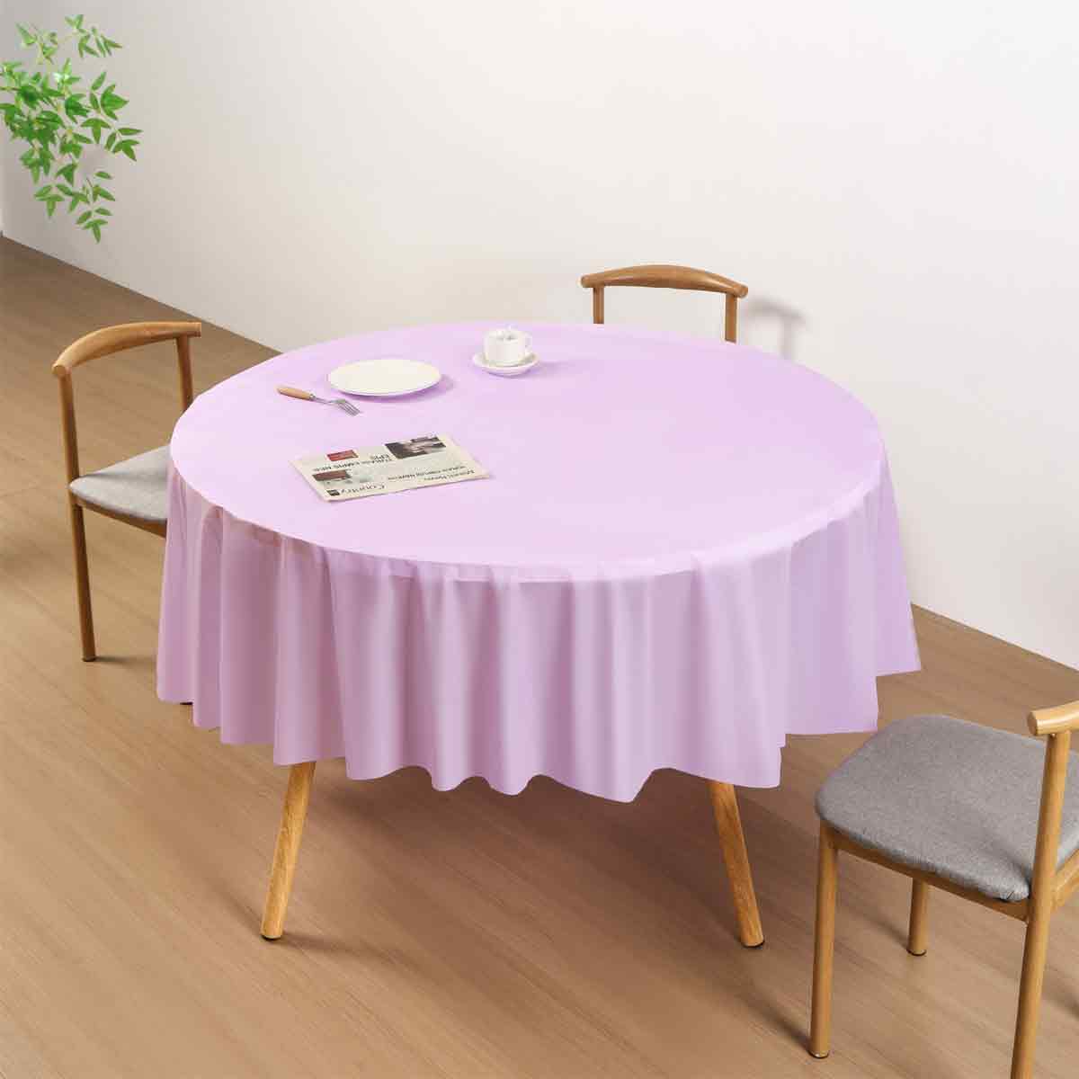 Asztalterítő RON, kerek, 84 hüvelykes, PEVA műanyag, többszínű, egyszer ...