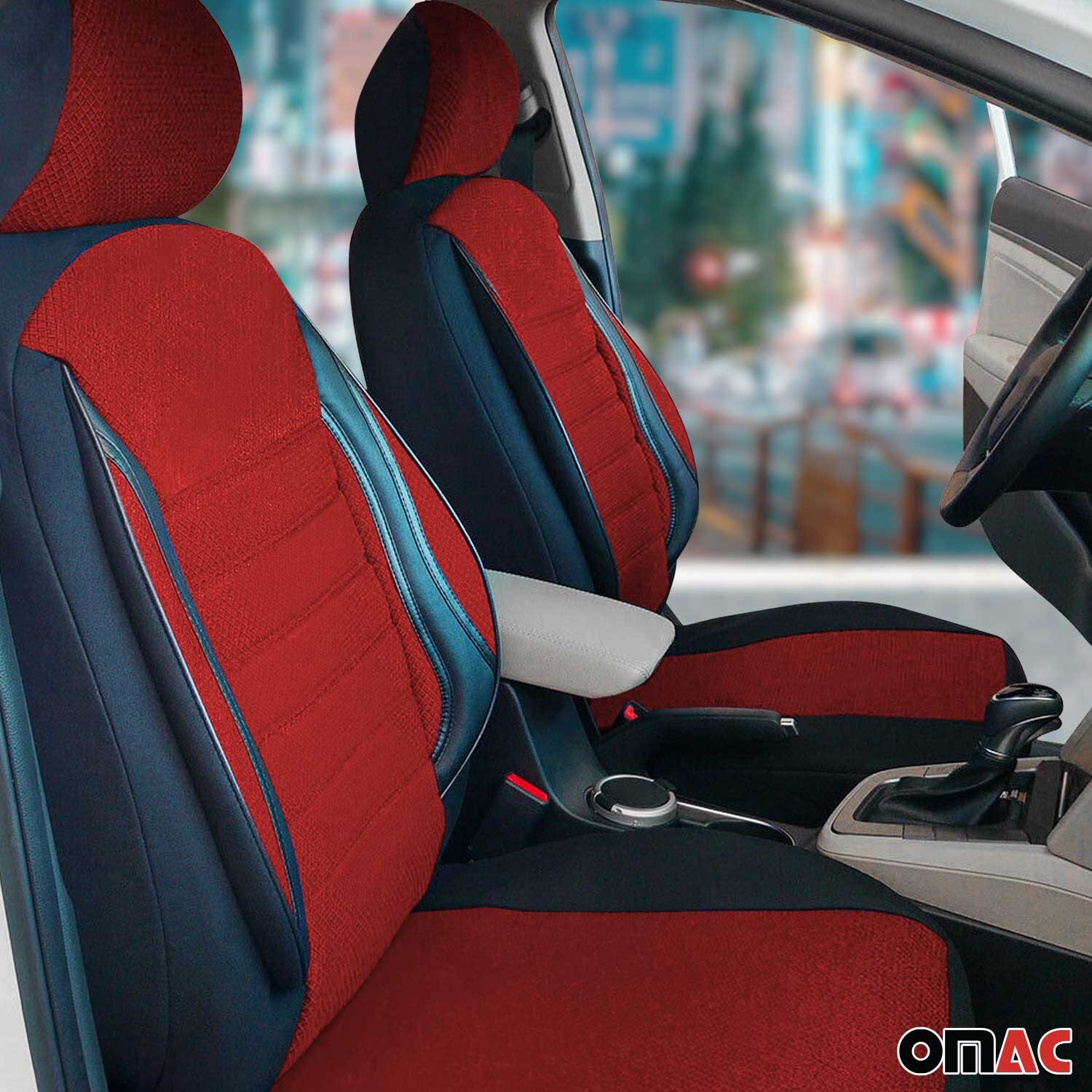 Huse auto OMAC pentru Mercedes Sprinter Vito Viano, set 2+1, negru si ...