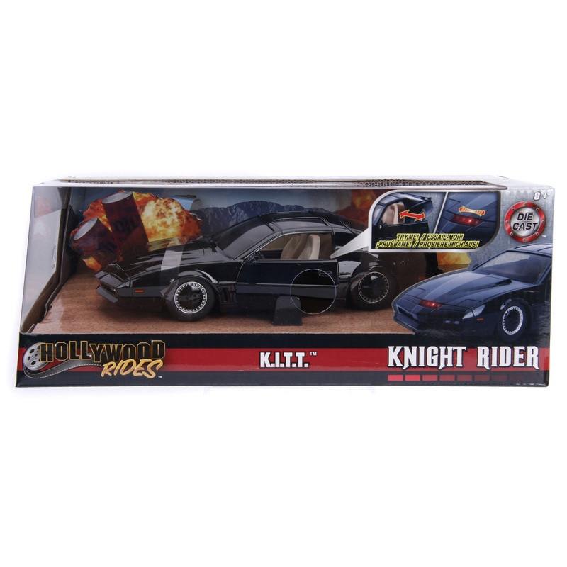 Autó Hollywood Rides Simba Kitt Knight Rider 1:24 Fekete - eMAG.hu