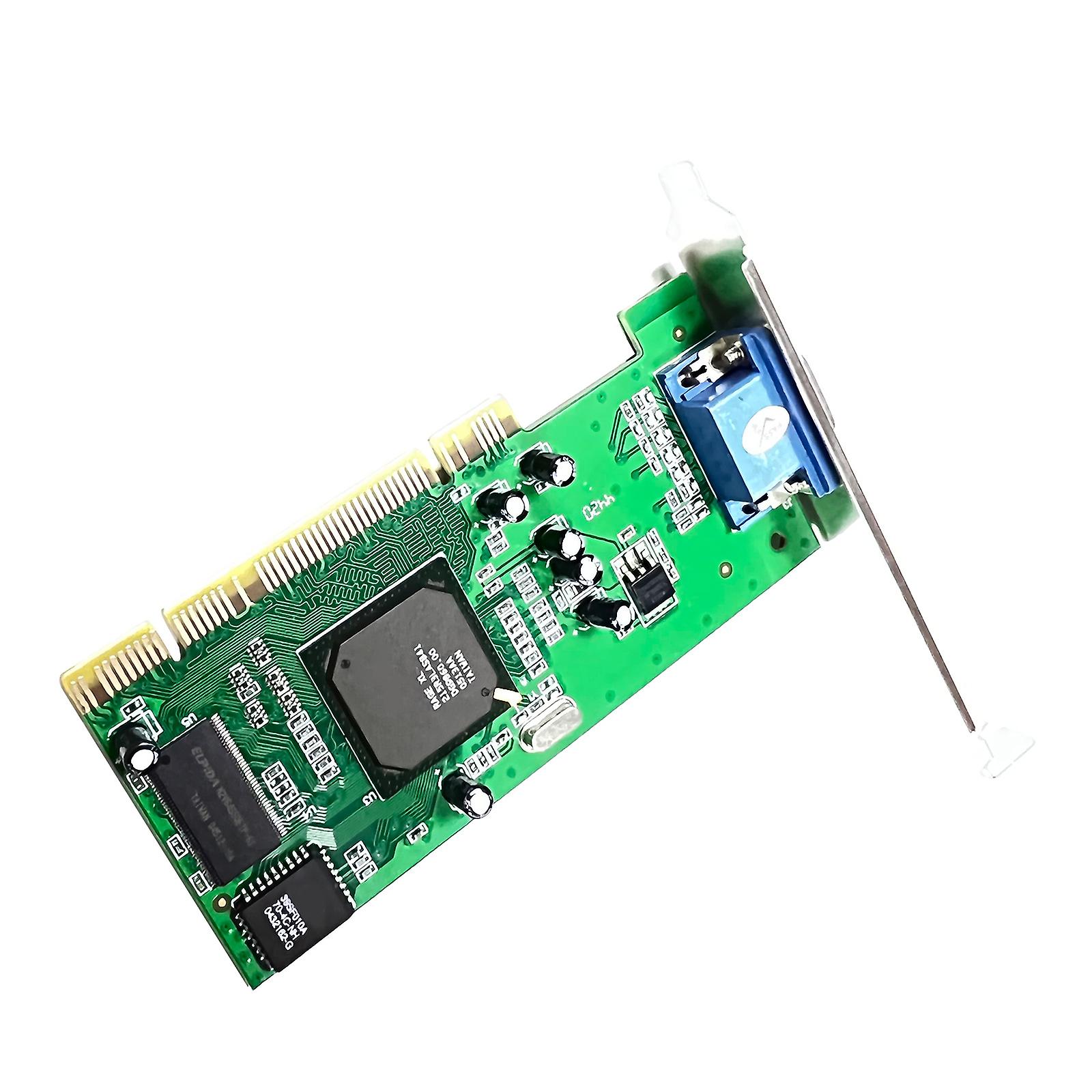 Placa video PCI, 8MB, 32Bit, VGA, suport multi-display, multicolor ...