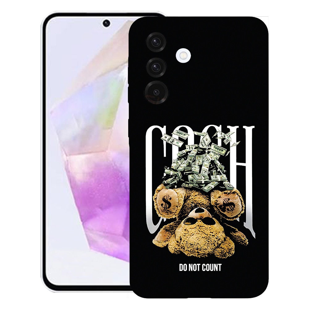 BestCase® Husa pentru Samsung Galaxy S25 FE cu Design Teddy Bear Money ...