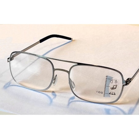 Ochelari progresivi Swokance, hipermetropie +3.50, policarbonat, set ...
