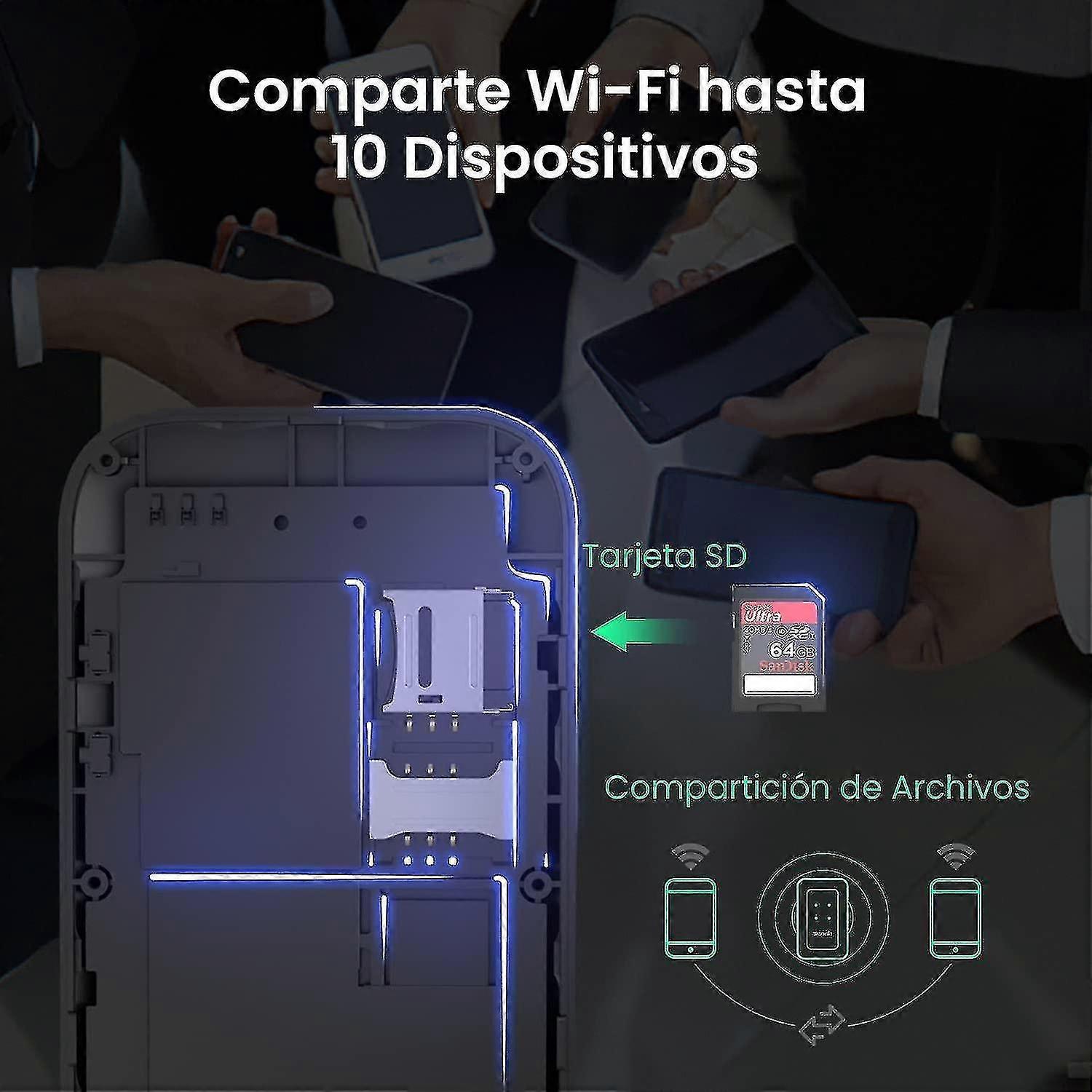 Router Wireless 5G Portabil, 2100mah, Plug And Play, Calatorie - eMAG.ro