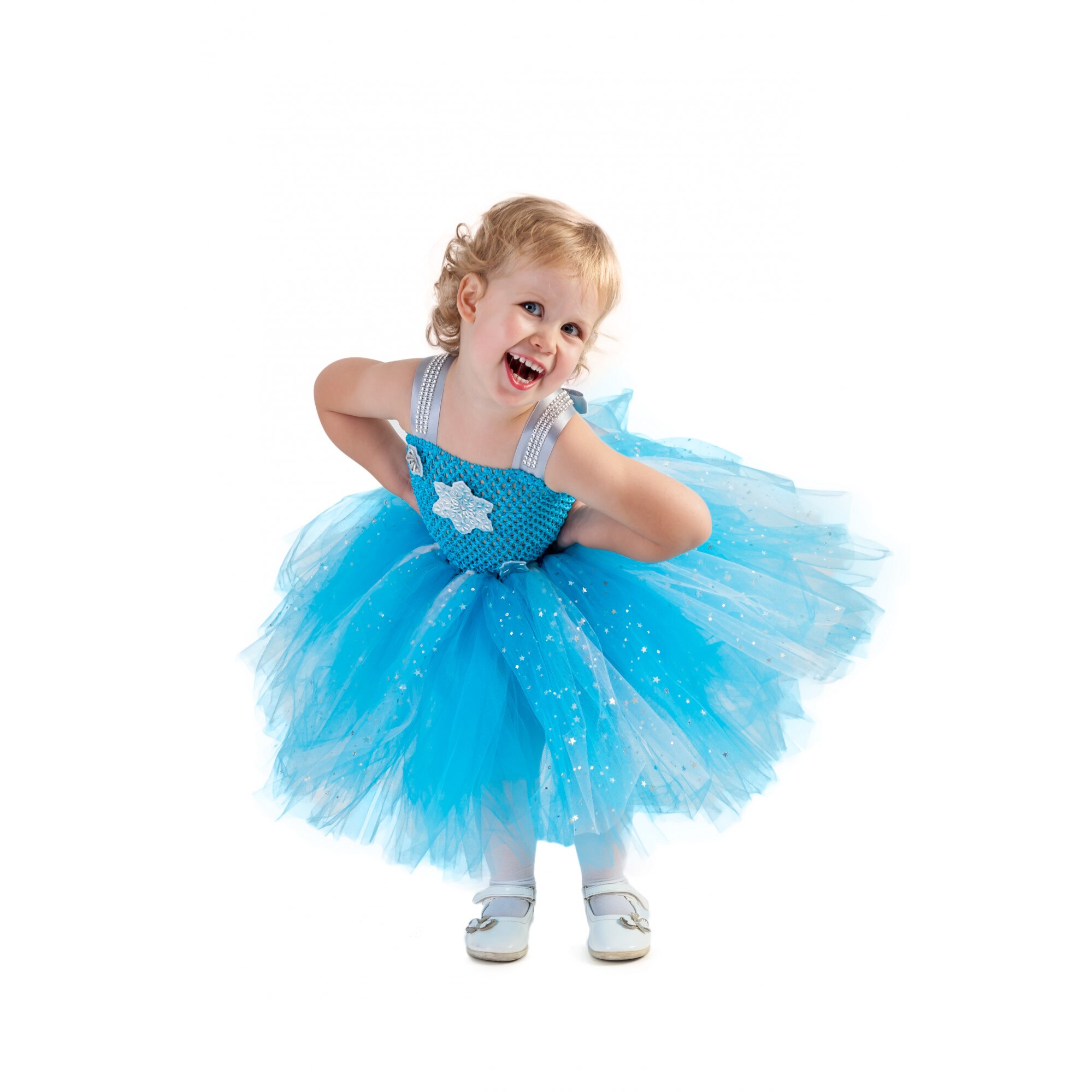 Rochie de ocazie tutu, A la Tutu, Aqua 3 in 1, Handmade, turcoaz - eMAG.ro