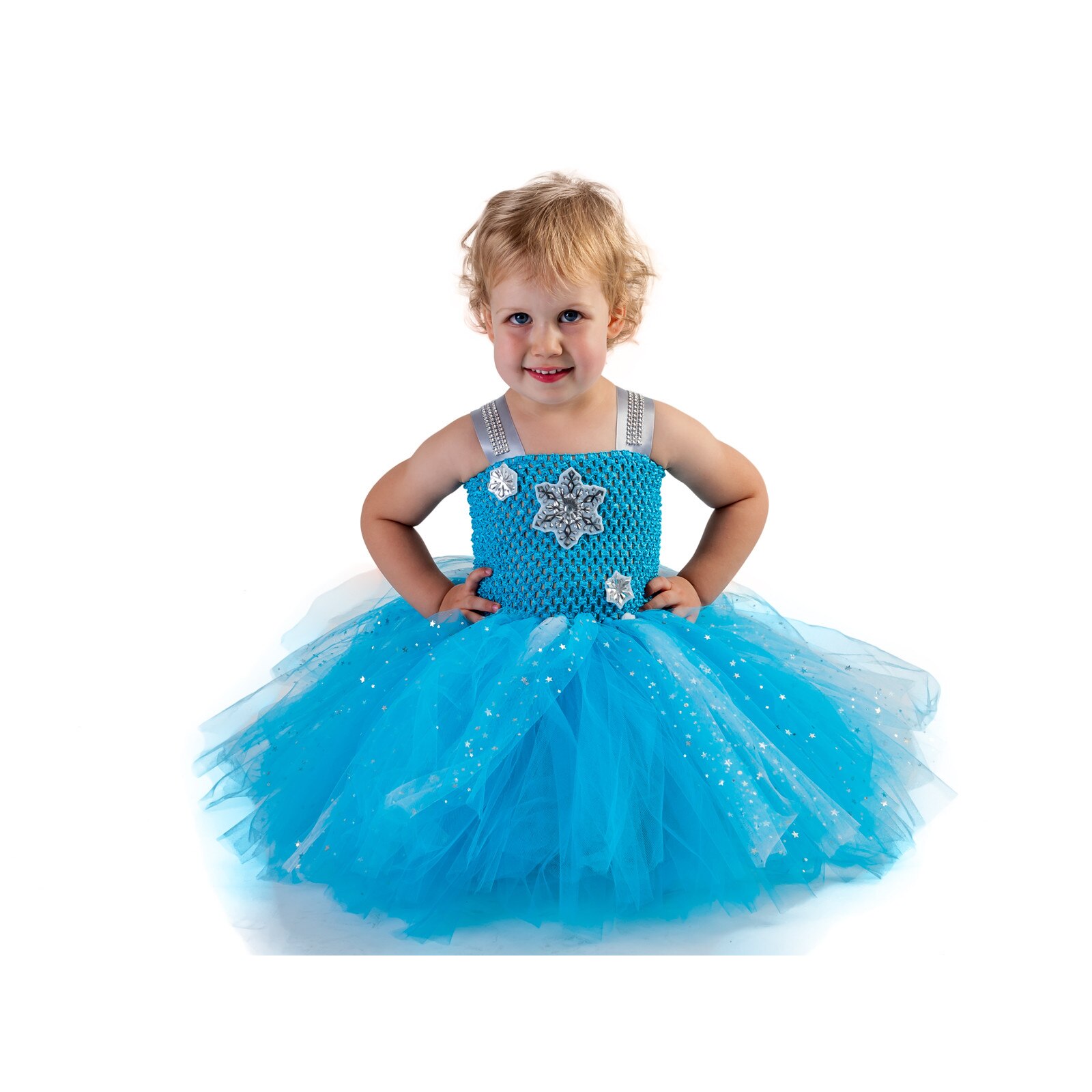 Rochie de ocazie tutu, A la Tutu, Aqua 3 in 1, Handmade, turcoaz - eMAG.ro