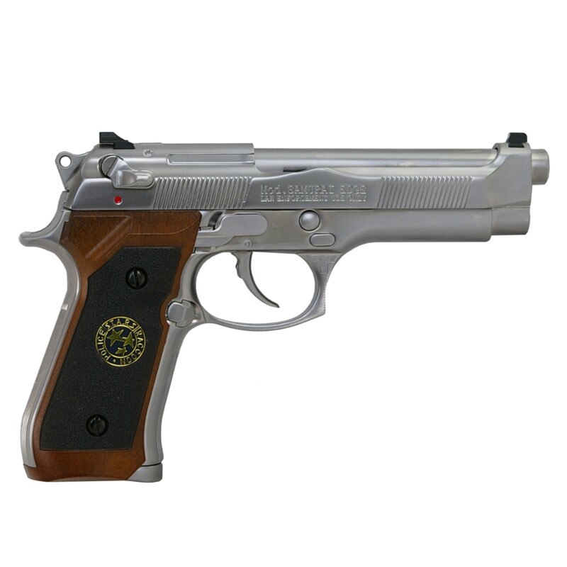Pistol Airsoft M9 BIOHAZARD SILVER CO2 - eMAG.ro