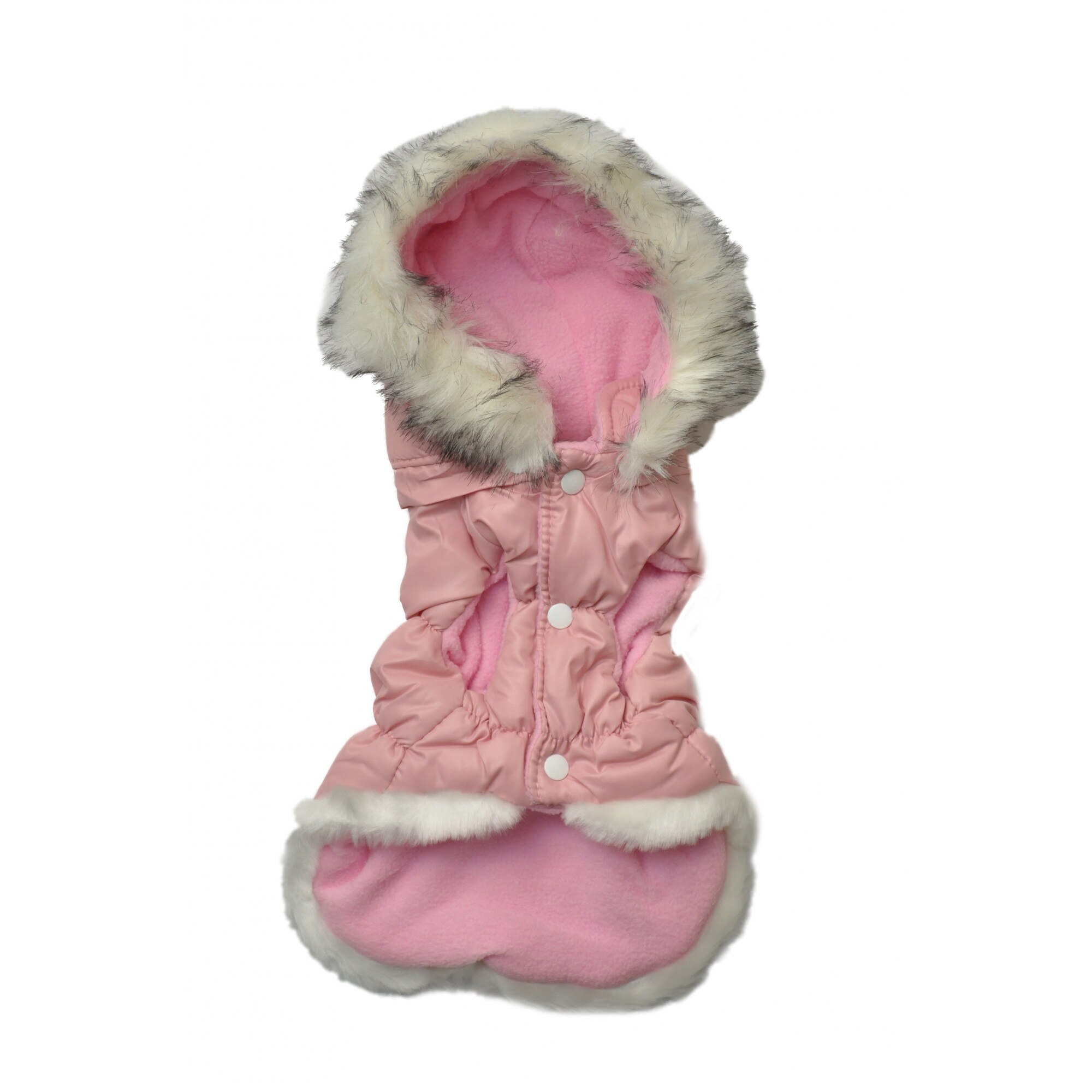 Geaca catei, roz, 22 CM(lungime) S - eMAG.ro