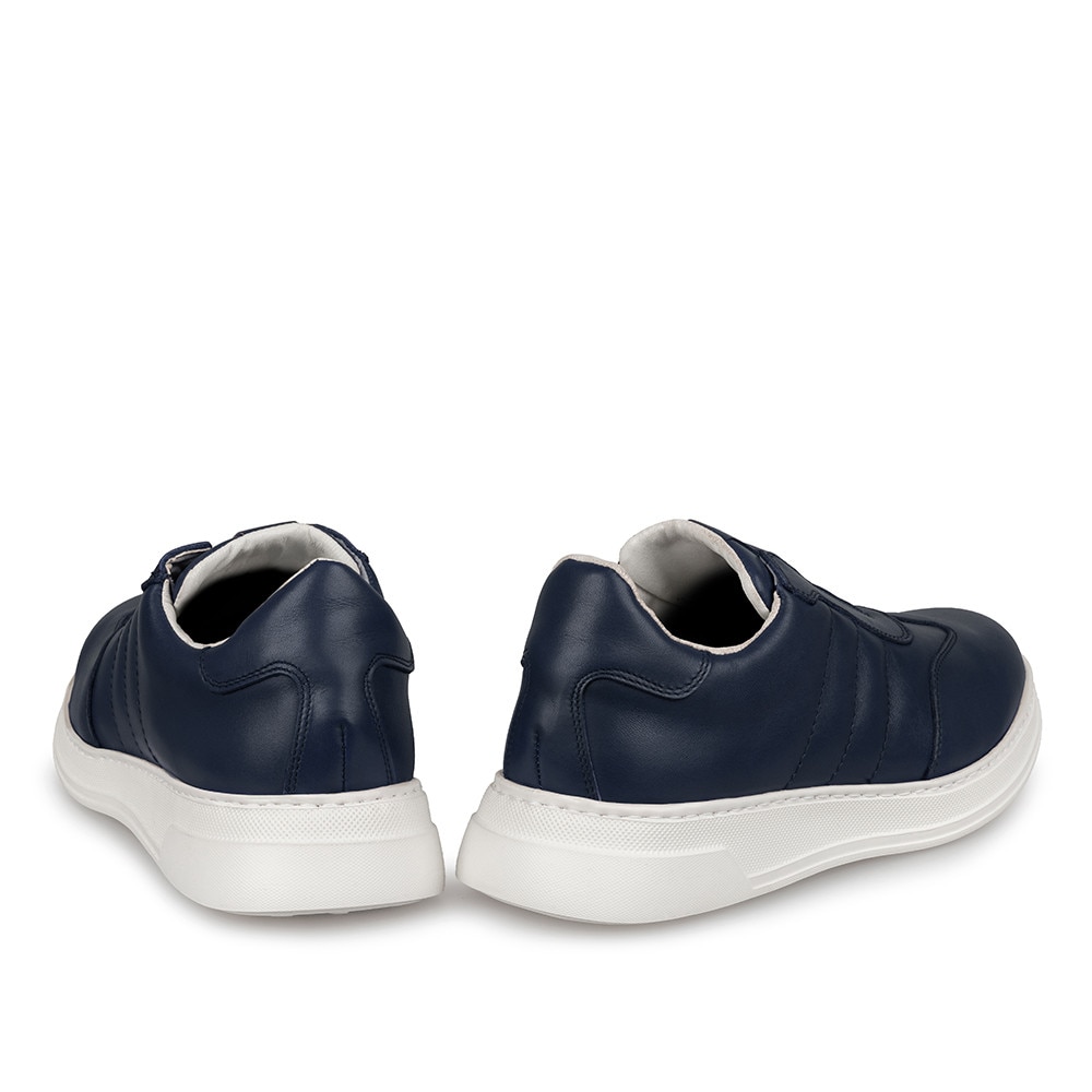 Mario Lavalle, Pantofi casual pentru barbati 107, Piele naturala, Blue ...