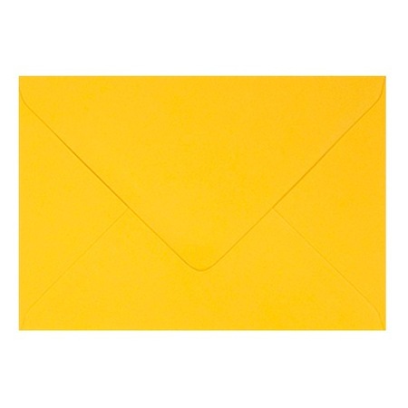 Plic invitatie botez / felicitare galben 114 x 162 mm - eMAG.ro