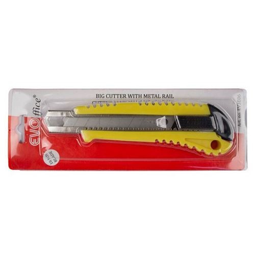 Cutter mare 18 mm EVOffice, sina metalica si sistem autoblocare ...