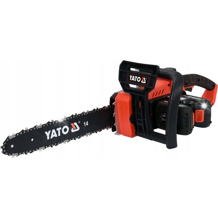 Fierastraie cu lant YATO 14", 36V, 2Ah, set cu 2 acumulatori si statie ...