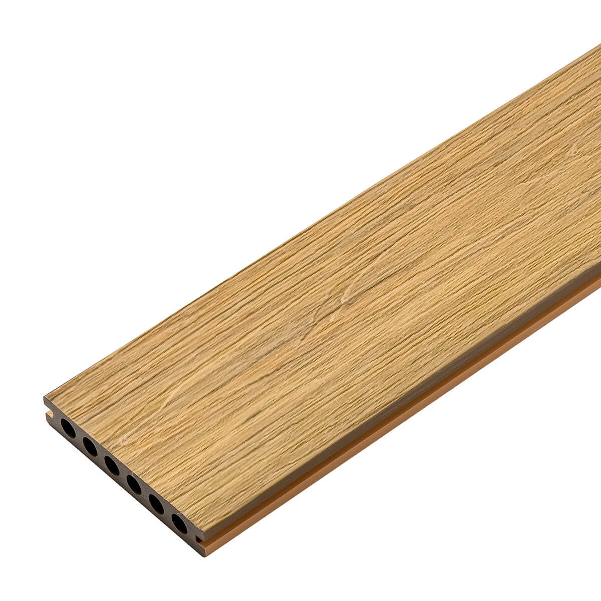 Scandura de terasa compozita premium Liderwood, Stejar Natural/Stejar ...