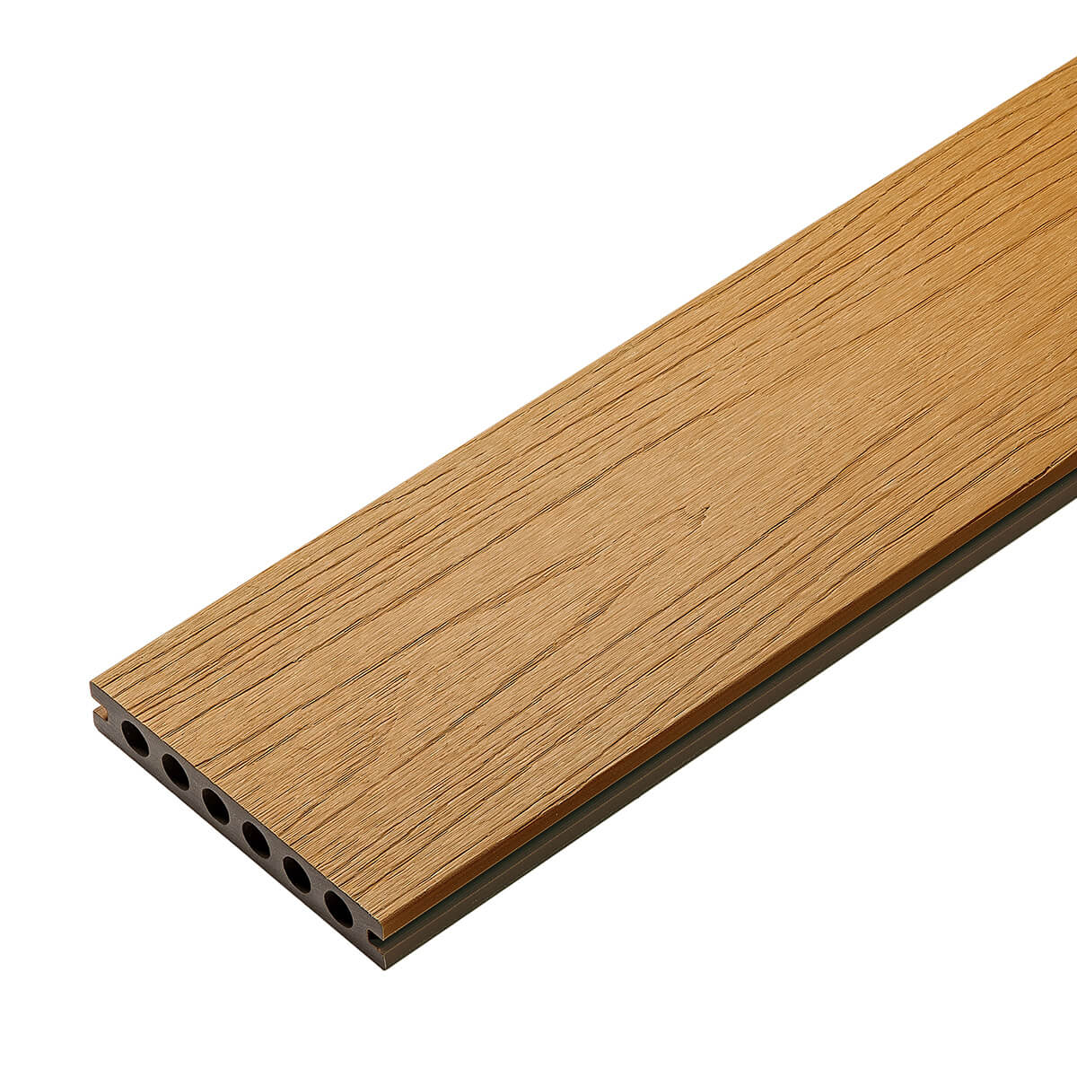 Scandura de terasa compozita premium Liderwood, Stejar Natural/Stejar ...