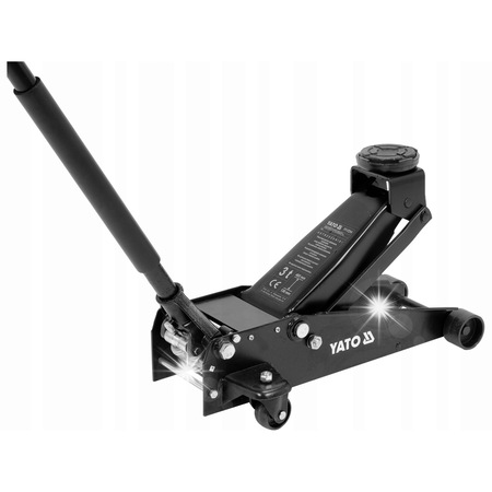Elevator auto YATO 3T, 130-465mm, profil jos, 29.3kg - eMAG.ro