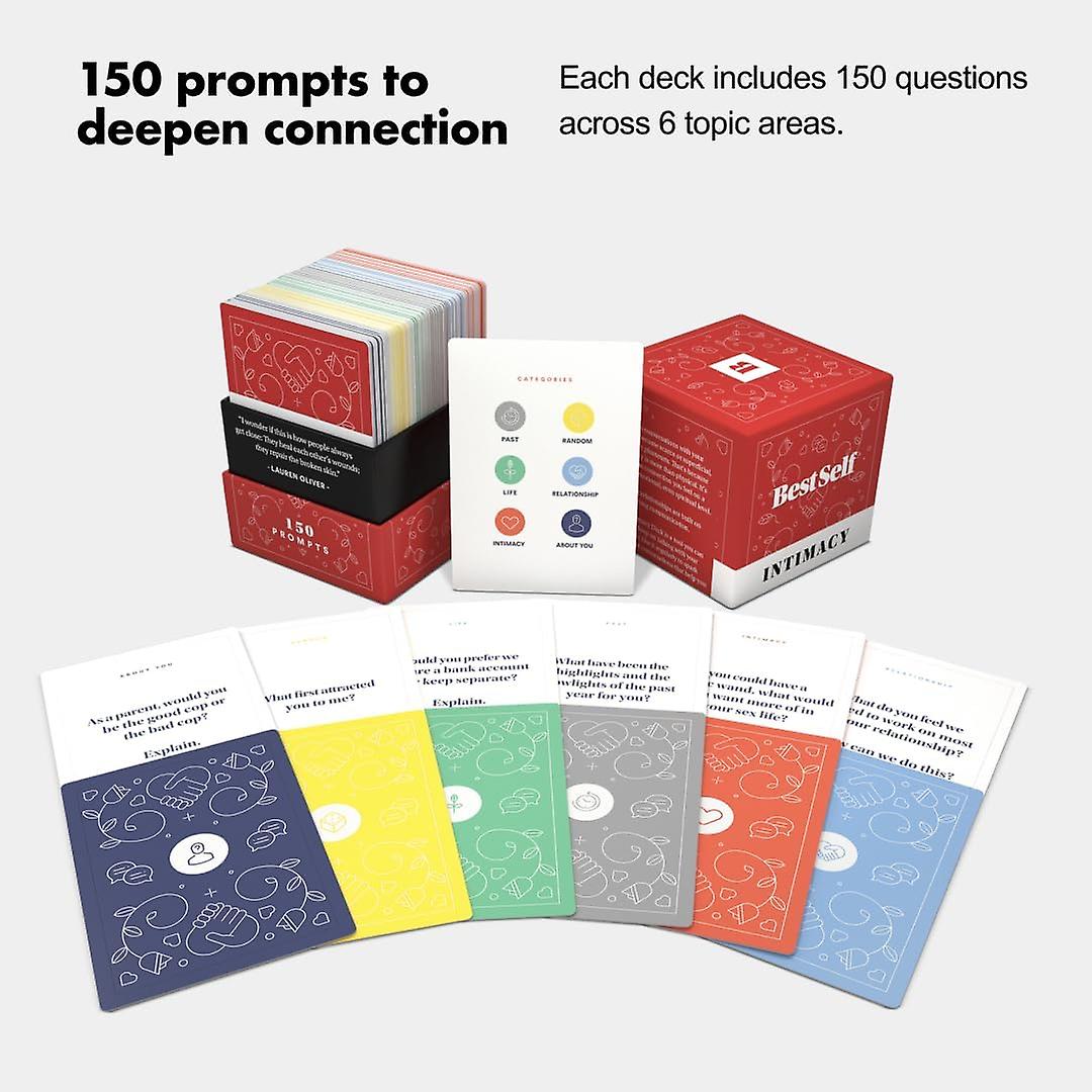 Set de jocuri de carti pentru cupluri, 150 intrebari pentru intarirea ...