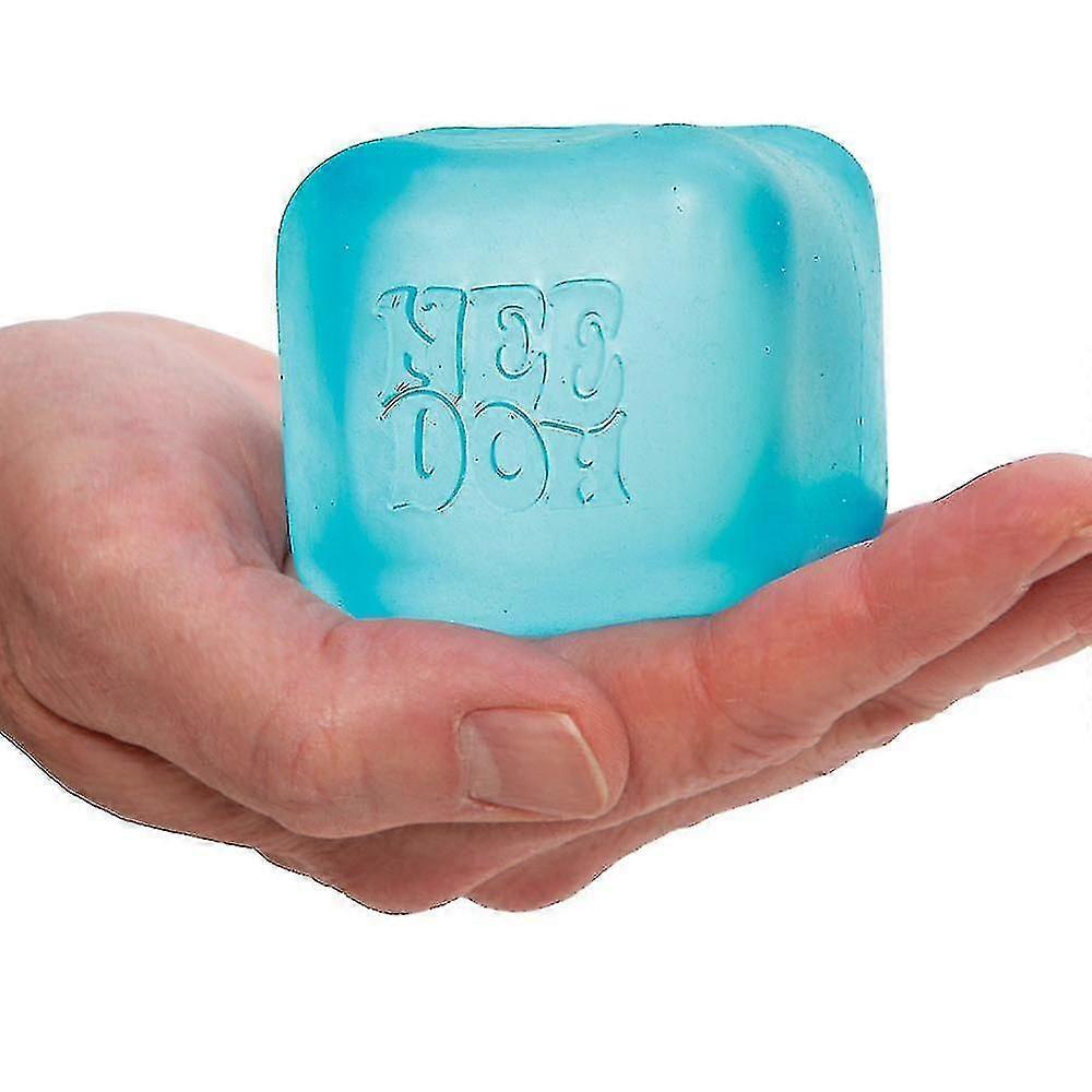 Jucarie interactiva copii, Nice Cube NeeDoh, forma de cub de gheata, 3 ...