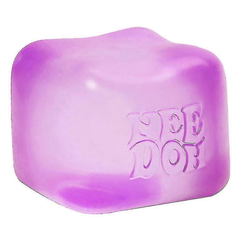 Jucarie interactiva copii, Nice Cube NeeDoh, forma de cub de gheata, 3 ...