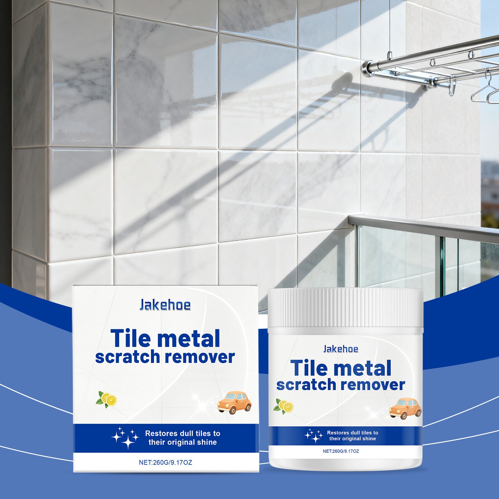 Solutii indepartare zgarieturi metalice pentru placi, Jakehoe, 260G ...
