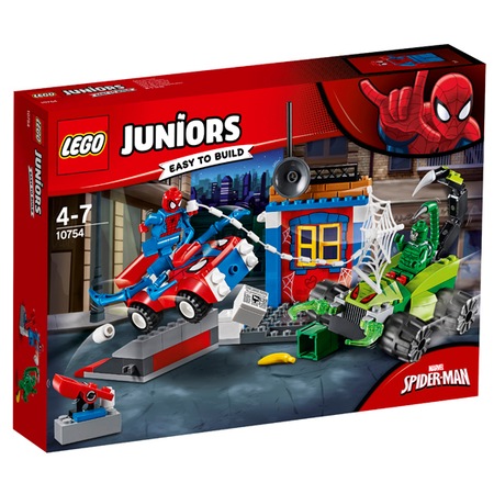 LEGO® Juniors 10754 Pókember és Skorpió utcai leszámolása - eMAG.hu