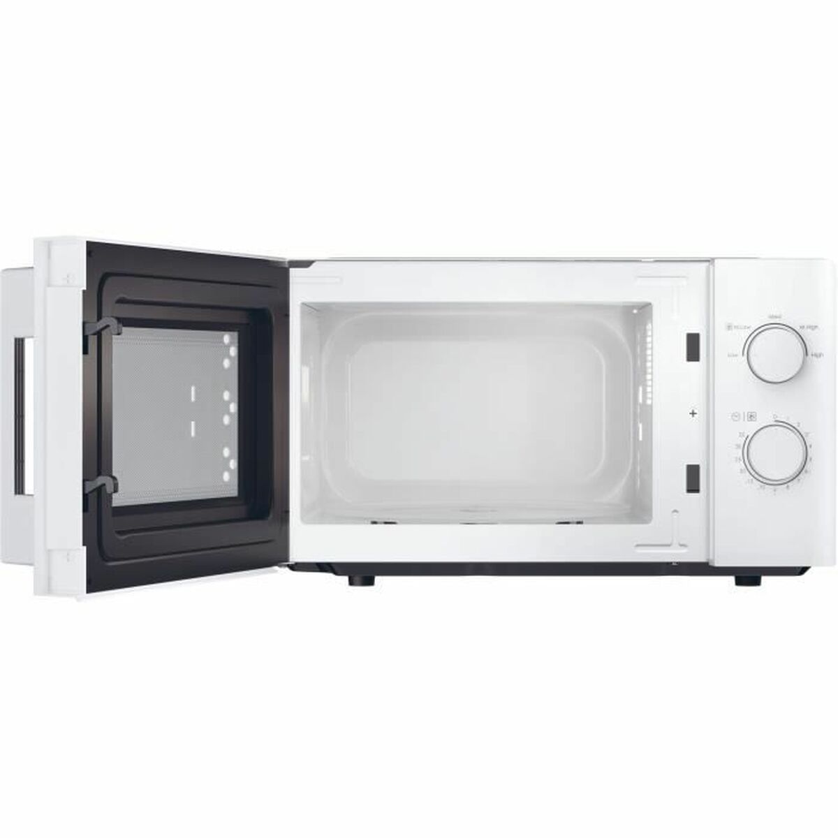 Cuptorul cu Microunde Candy 38001015 Alb Negru 700 W 20 L - eMAG.ro