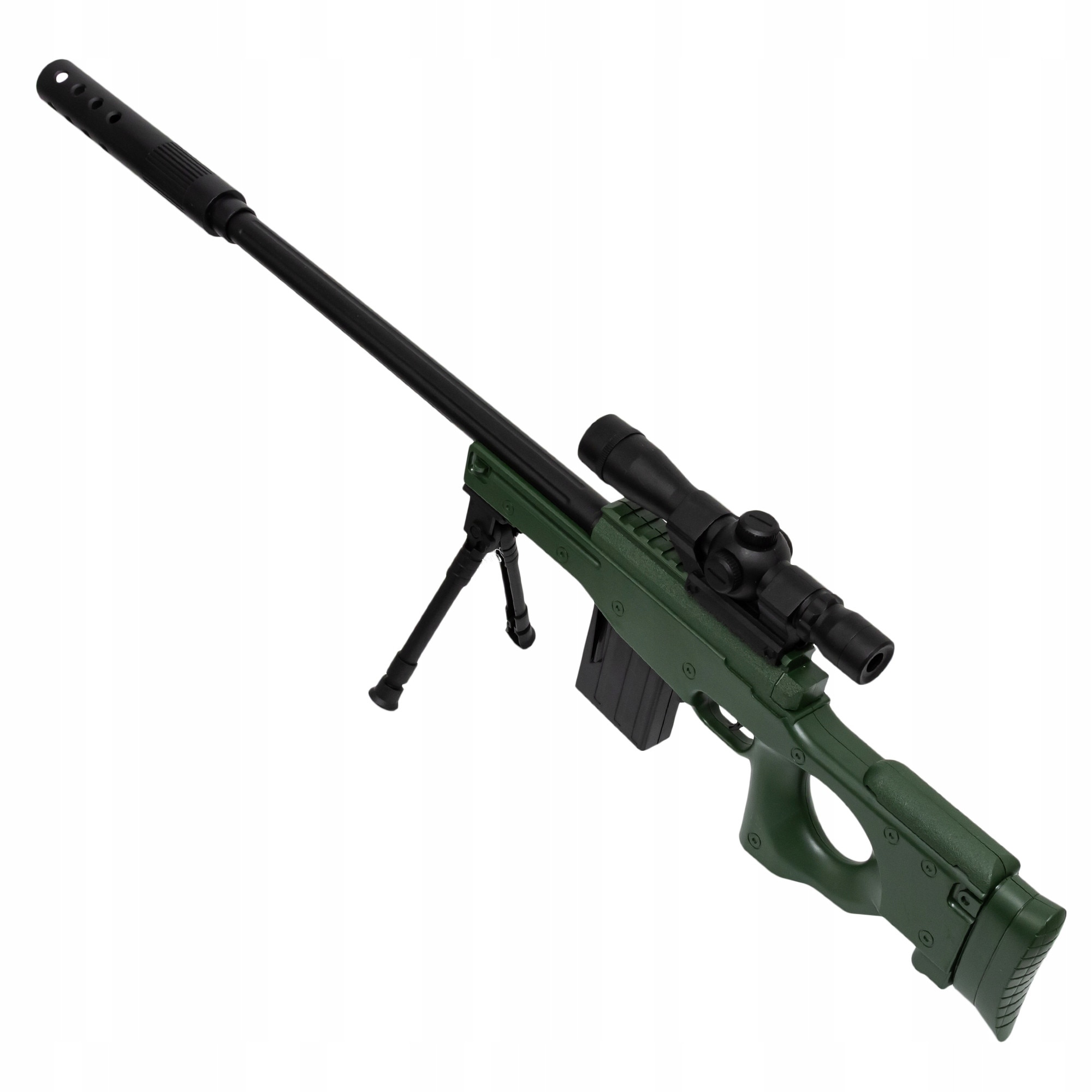 Pusca cu bile de gel, lunetist mare de 79 cm, set + 500 de bile - eMAG.ro