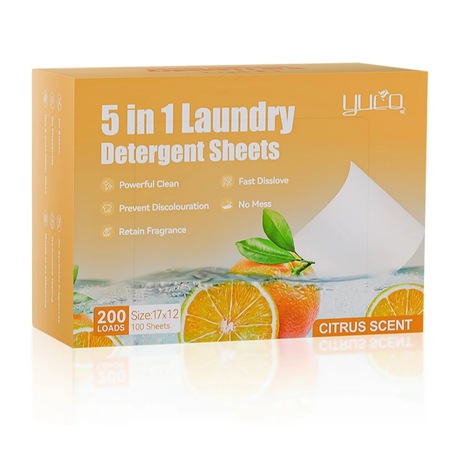 Detergent BIO 5in1 servetel cu miros personalizat de Portocala 200 ...