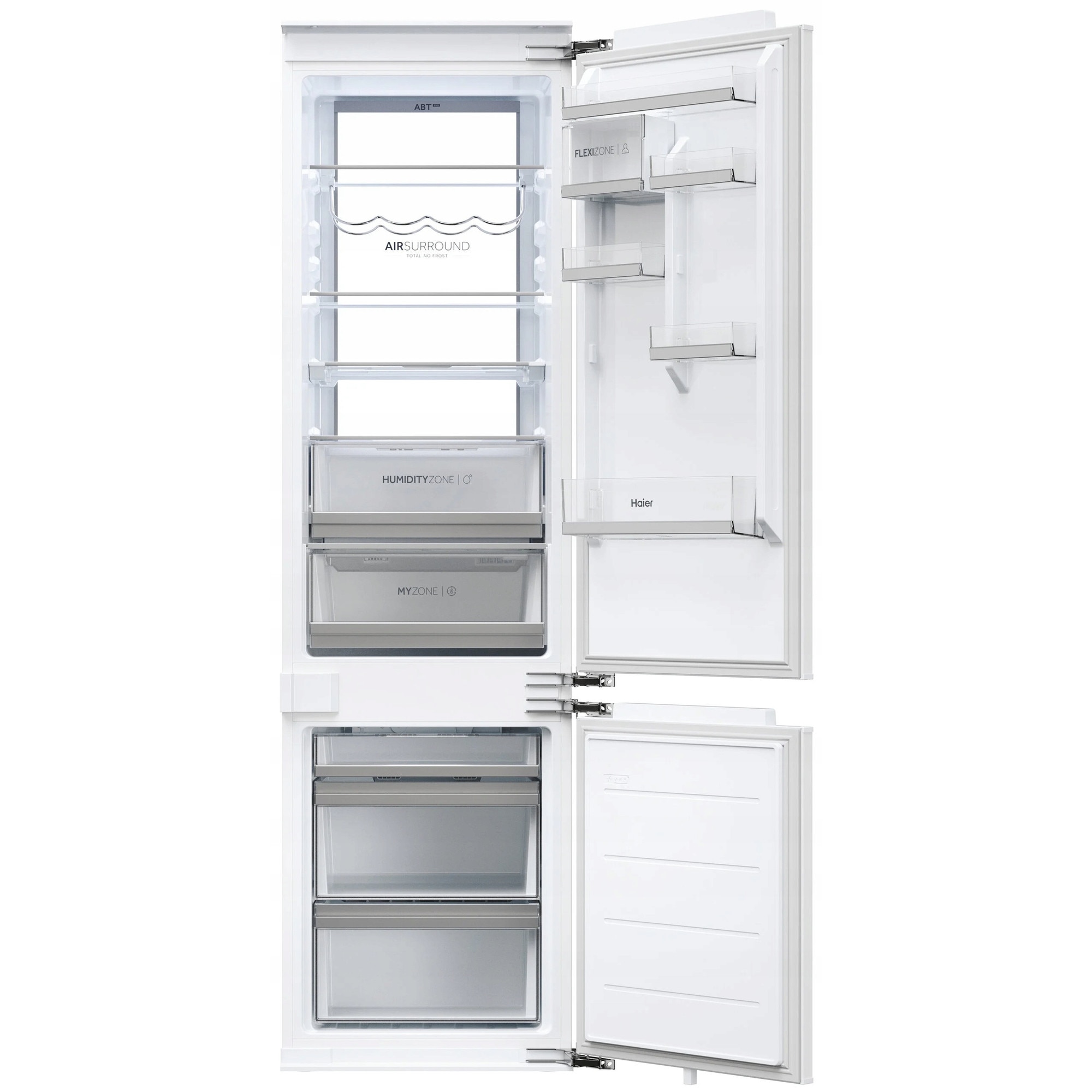 Frigider Haier HBW7519CF, 214l, 86l, No Frost, 54x55x193.5cm - eMAG.ro