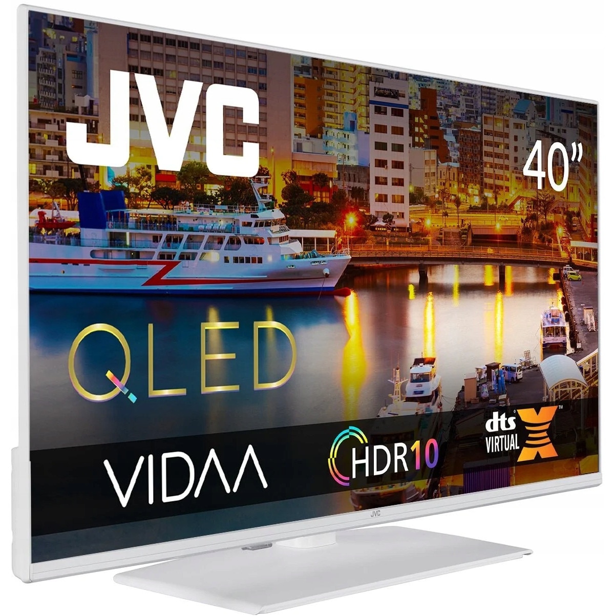 Televizor JVC 40" QLED, Full HD, HDR10, Wi-Fi, alb - eMAG.ro