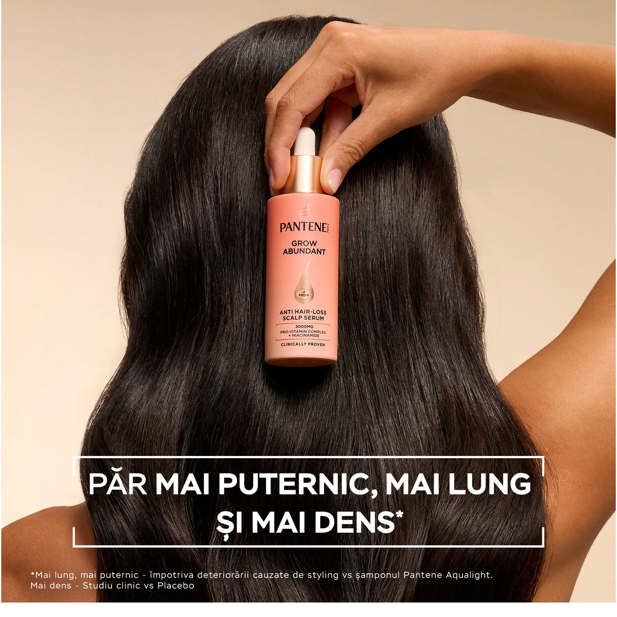 Serum anti-cadere a parului Pantene Grow Abundant cu Complex Pro ...