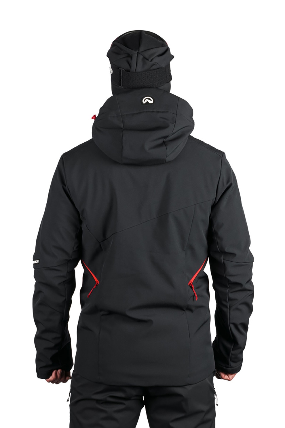 NORTHFINDER, Geaca cu izolatie pentru ski Bartalan Softshell, Rosu ...