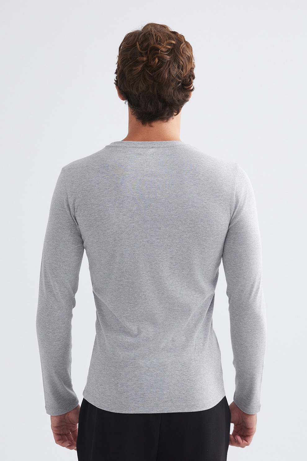 LC WAIKIKI, Bluza din bumbac cu decolteu rotund - eMAG.ro