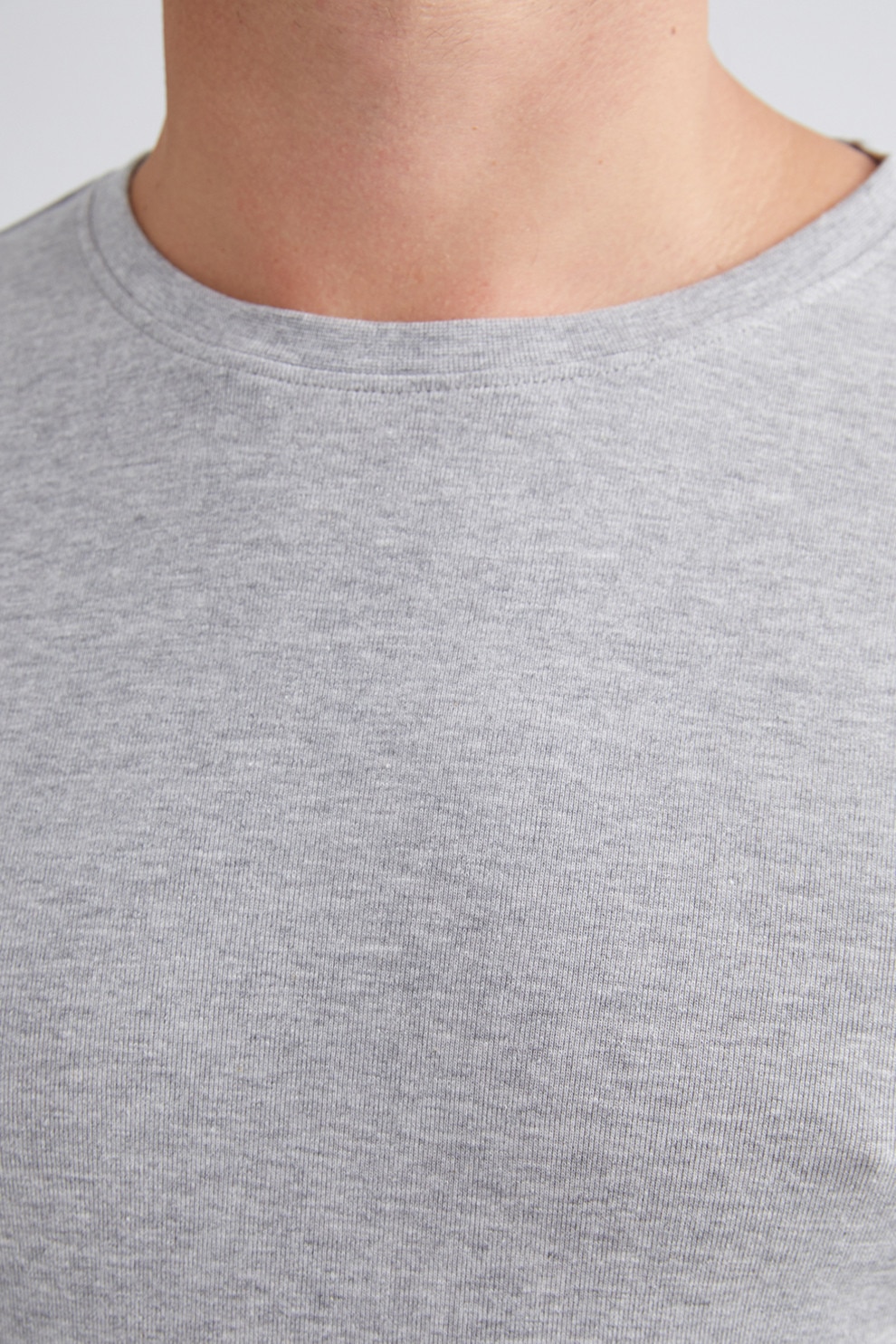 LC WAIKIKI, Bluza din bumbac cu decolteu rotund - eMAG.ro