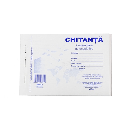 Chitantier A6 2 EX. 100F Autocopiativ ( chitanta ) - eMAG.ro