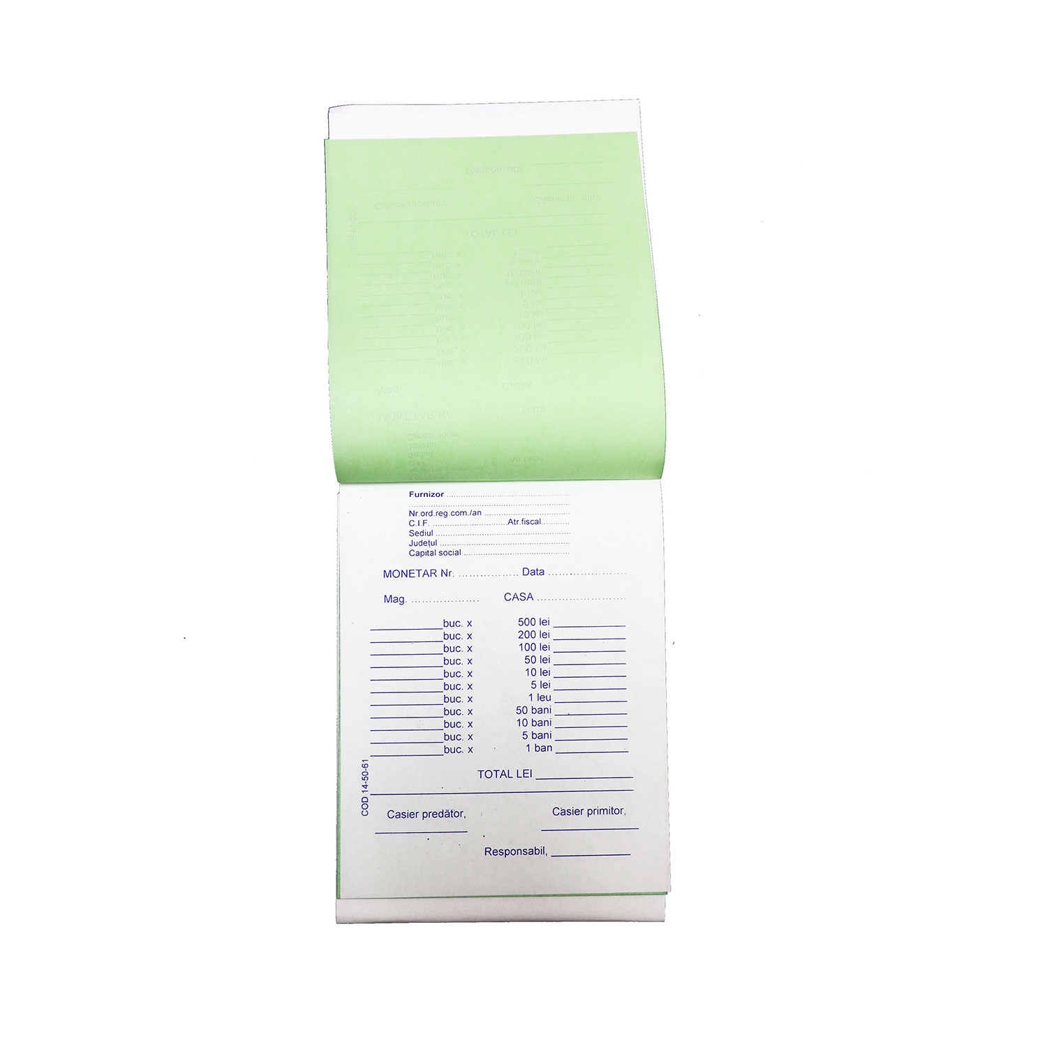 Monetar A6 2 EX. 100F Autocopiativ - eMAG.ro