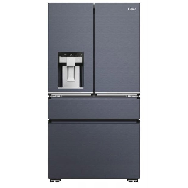 Frigider Haier HFW7918EIMB, No Frost, negru mat, 323l frigider + 278l ...
